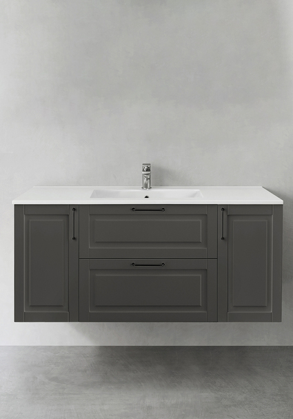 Ala+Sivukaappi Hafa Grace 1200 X2 Soft Antracit – Pisara luksusta arkeesi.
